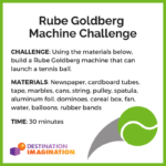 Rube Goldberg Machine STEAM Challenge - Destination Imagination