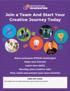 Marketing Materials - Destination Imagination